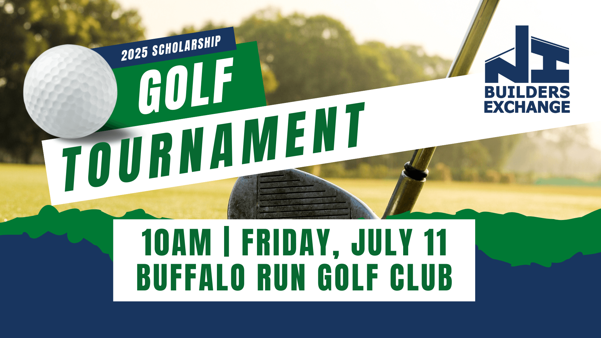 2025 NIBE Golf Tournament FB Header - North Iowa Builders Exchange
